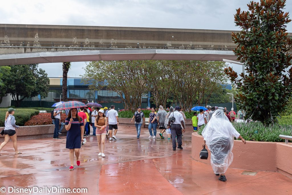 What to do When it Rains at Disney World - Tips for a Rainy Day