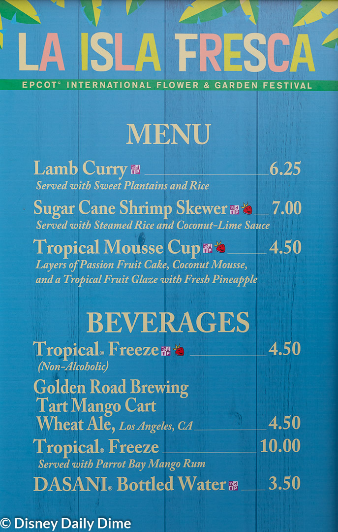 La Isla Fresca Review – Epcot Flower & Garden Festival | Disney Daily Dime